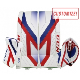 CCM AXIS PRO CUSTOM INTERMEDIATE GOALIE PAD COMBO